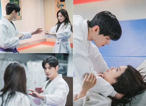 Astros Cha Eun Woo And Moon Ga Young Share A Romantic Date Practicing
