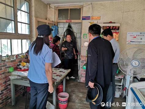 岱岳区综合行政执法局夏张中队：开展餐饮行业燃气安全整治夏张镇政进行高嵘