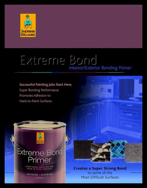Pdf Extreme Bond Sherwin Williams Extreme Bond Interior Exterior