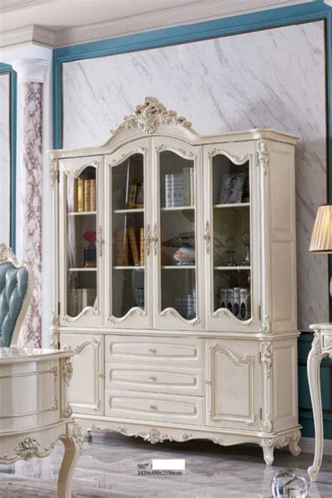 Jvmoebel Vitrine Wohnzimmer Vitrine Schrank Bücher Regal Anrichte
