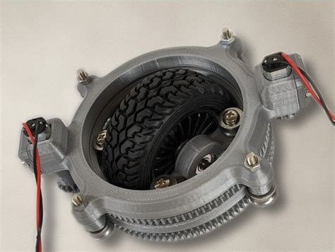 Differential Swerve Drive By WildWillyRobots 3d Printing