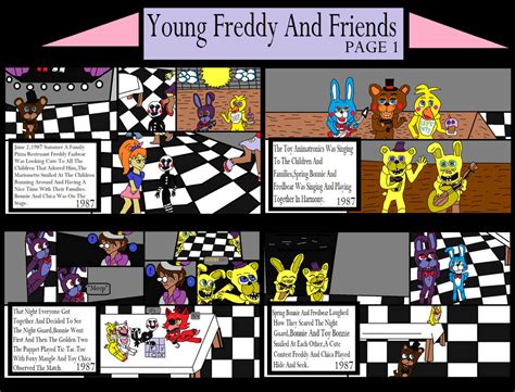 Young Freddy And Friends Pg1 By Rosesnpoision On Deviantart
