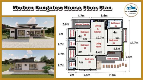 Bungalow House Designs With Floor Plan