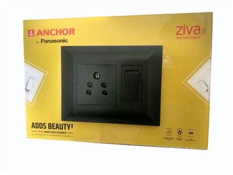 6 A Anchor Ziva Adds Beauty Modular Switches At 20 Piece In Greater Noida ID 2851672085348