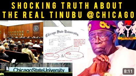 Tinubu Certificate Saga Latest Update From Chicago Court Youtube
