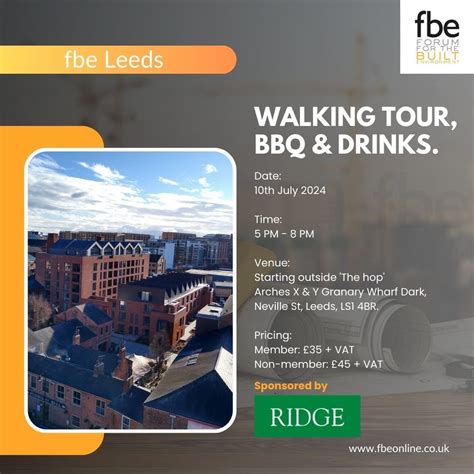 Fbe Leeds On Linkedin Networking Leeds Walkingtour Holbeck