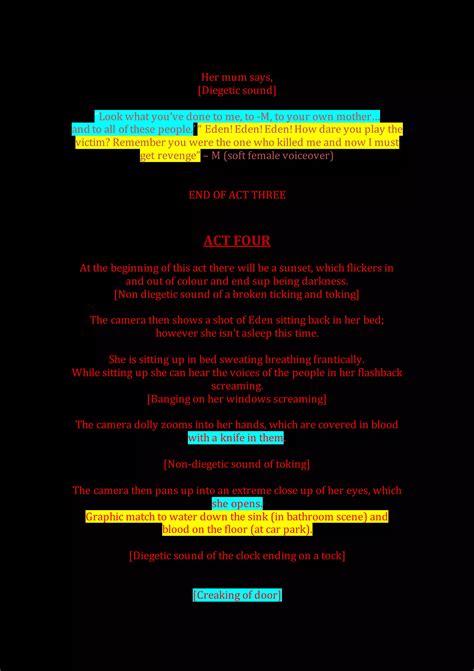 The Dark Age Script Final Pdf