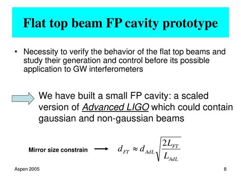 Flat Top Beam Profile Cavity Prototype Design And Preliminary Tests