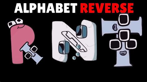Alphabet Lore (A-Z...) but it's Reverse | Alphabet Lore Animation ...