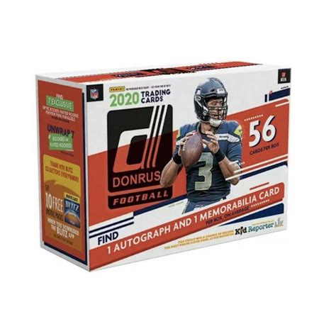 2020 Panini Donruss Football Mega Box Steel City Collectibles