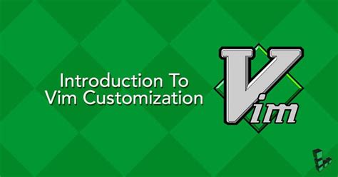 Introduction To Vim Customization Linode Docs