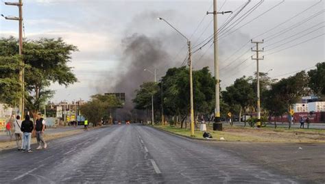 Cuatro Puntos Bloquean La Panamericana Sur En Ica Edicion Correo