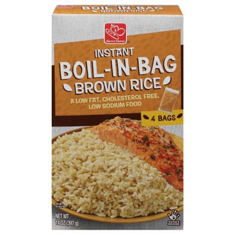 Harris Teeter™ Boil In Bag Brown Rice 14 Oz Harris Teeter