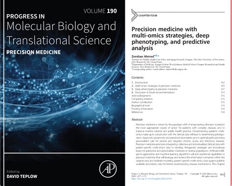 Chapter Four Precision Medicine With Multi Omics Strategies Deep