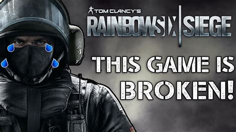 Everything Wrong With Rainbow Six Siege Console Diamond Youtube