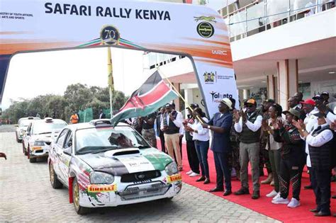 It S Time For Vroom As President Ruto Flags Off Safari Rally The