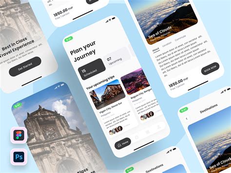 Travel Ui Designs Themes Templates And Downloadable Graphic Elements On Dribbble