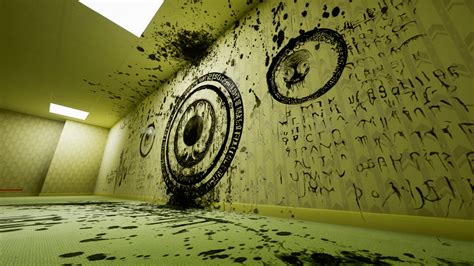 LEAKED GAME ASSETS Horror Game Template Backrooms Environment