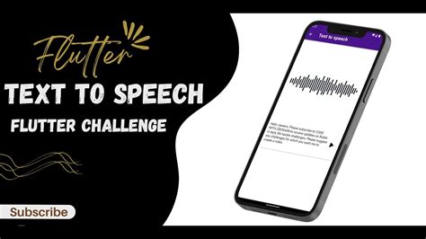 Flutter Text To Speech With Text Filed Package Speed Code Code