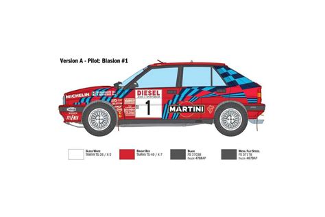 Italeri Lancia Delta HF Integrale Sanremo 1989 1 12 4712