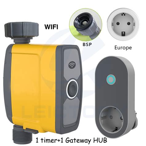 WIFI Connection Automatic Smart Irrigation System Watering Timer Soil Moisture Sensor Garden