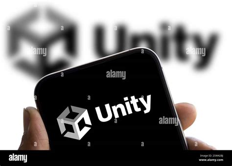 Dhaka Bangladesh 18 Sep 2024 Unity Logo Is Displayed On Smartphone