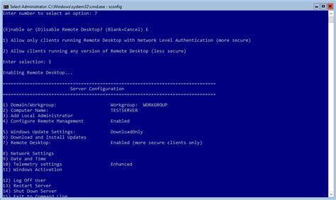 Windows Server 2016 Core Installation And Configuration