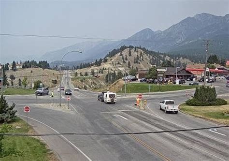 Wildfire Smoke Continues To Affect Highway 93 For Alberta B C Drivers