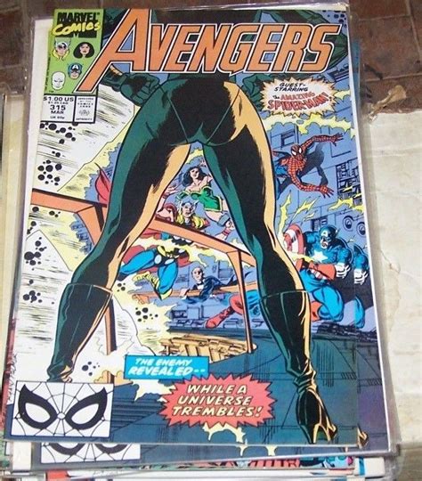 Avengers 315 Mar 1990 Marvel Captain America Thor Spiderman Nebula