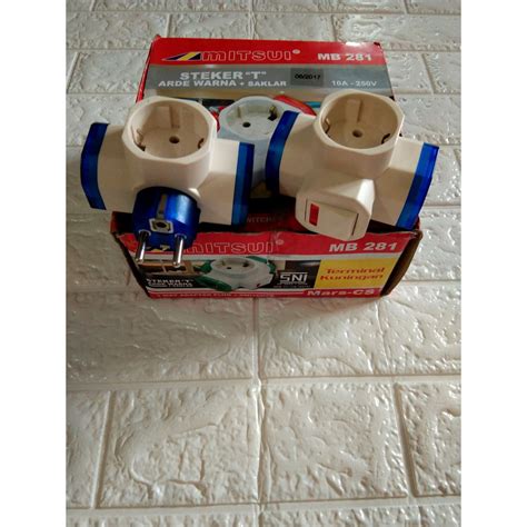 Jual Steker T Arde Steker Cabang Saklar Shopee Indonesia