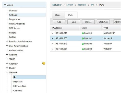 Netscaler You Are Connected To A Secondary Node… Management Via Snip