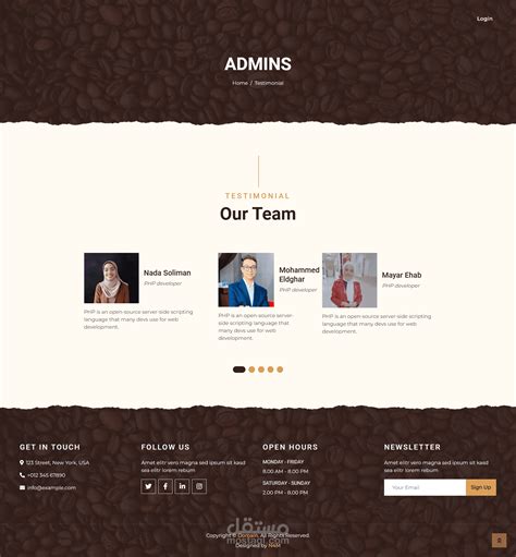 Php Project System For Cafeteria مستقل