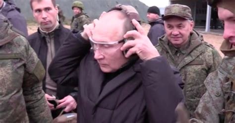 Putin wore £5,000 designer coat on visit to troops as he tested Russian ...