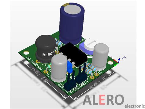 فایل Pcb و اطلاعات کامل مبدل ولتاژ 5v به منفی 12v گروه الکترونیک آلرو