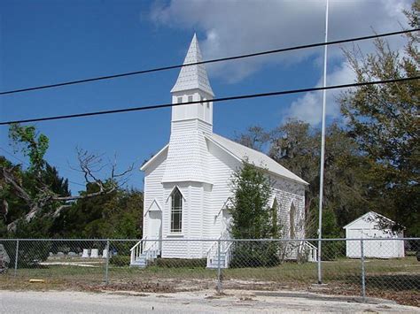 Florida Carpenter Gothic Churches Treasured Historic Structures Scenic