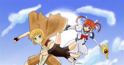 リリカルなのは なのはandユーノ シバヤドヨのイラスト Pixiv