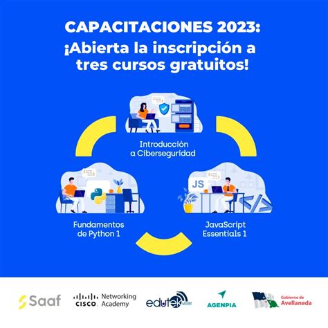 Arrancá El 2023 Con Capacitaciones Gratuitas Cisco Gobierno De Avellaneda