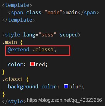 SCSS进阶指南 CSDN博客
