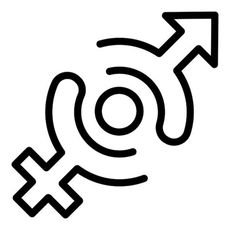Premium Vector Gender Bias Icon Outline Vector Human Rights Harassment