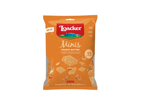 Loacker Classic Minis Peanut Butter 150g [italy] Shopee Singapore
