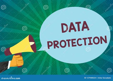 Word Writing Text Data Protection Business Concept For Protect Ip