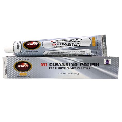 Autosol M1 Chrome Plated Plastic Polish 75mL Tube - 1910 – South East ...