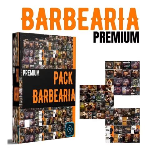 Pack Artes Barbearia Edit Veis Psd Super B Nus Mercadolivre