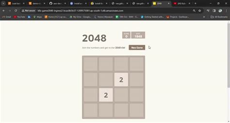 Video My Project On Kubernetes And Eks For 2048 Game Application