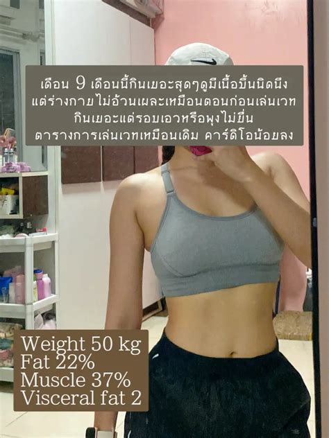 รีวิว 1 ปีกับการ Weight Training แกลเลอรีที่โพสต์โดย Babenune Lemon8