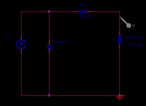 The Circuit Diagram Used To Determine Rs Download Scientific Diagram
