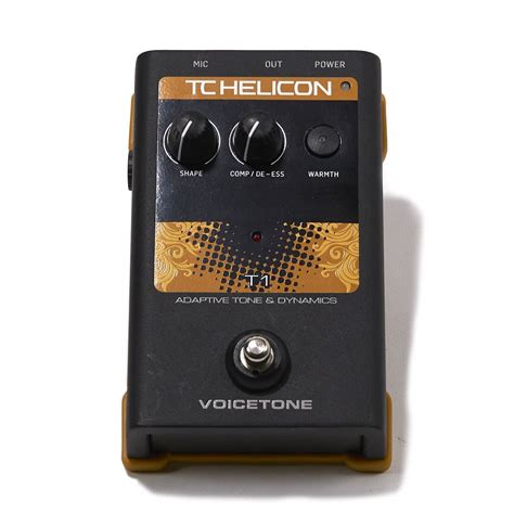 Tc Helicon Voicetone T1 Eq And Dynamics Vocal Processor Secondhand At