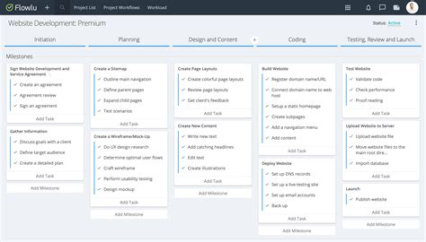 Flowlu Task Based Project Management