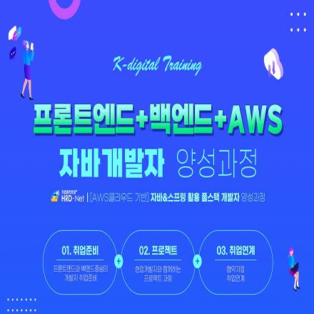 프론트엔드 백엔드 AWS 자바 JAVA 개발자 양성과정 온오프믹스