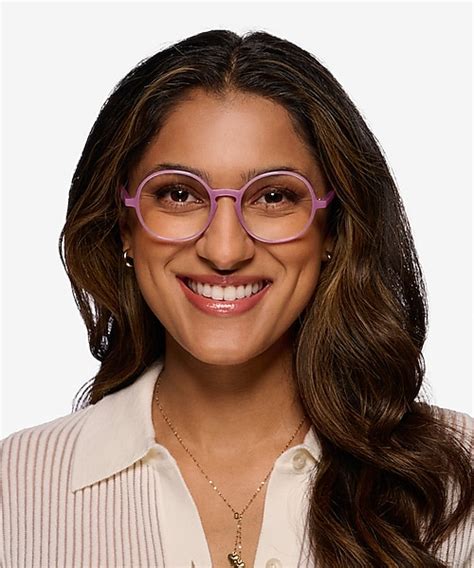 Nocturnal Round Purple Full Rim Eyeglasses Eyebuydirect Canada